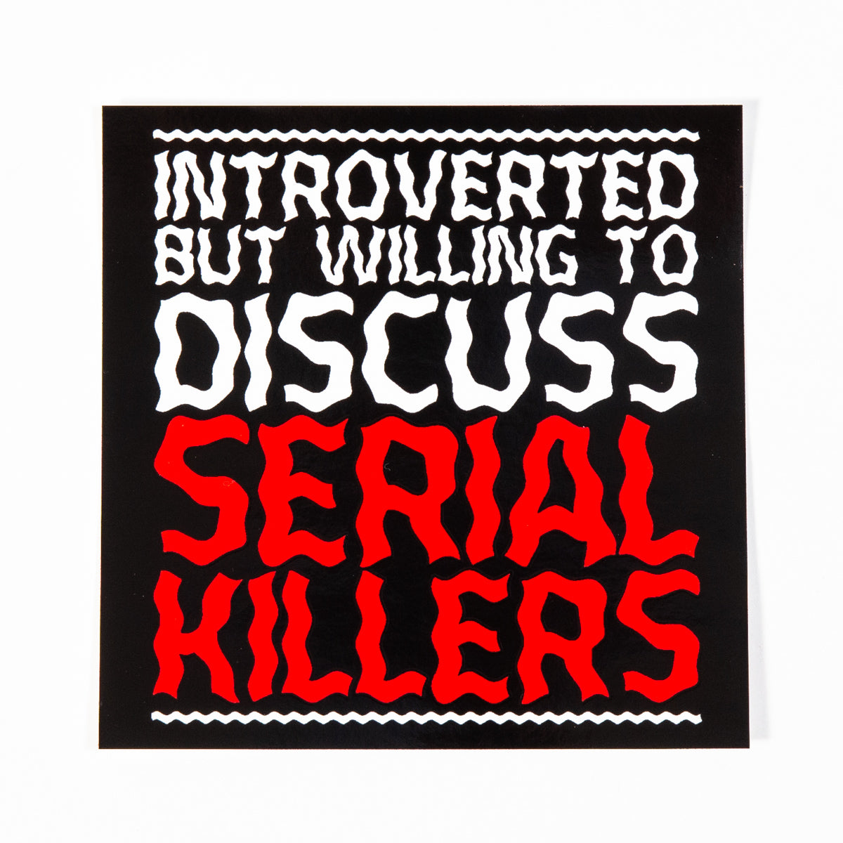 Serial Killer Stickers | True Crime | Serial Killer Shop