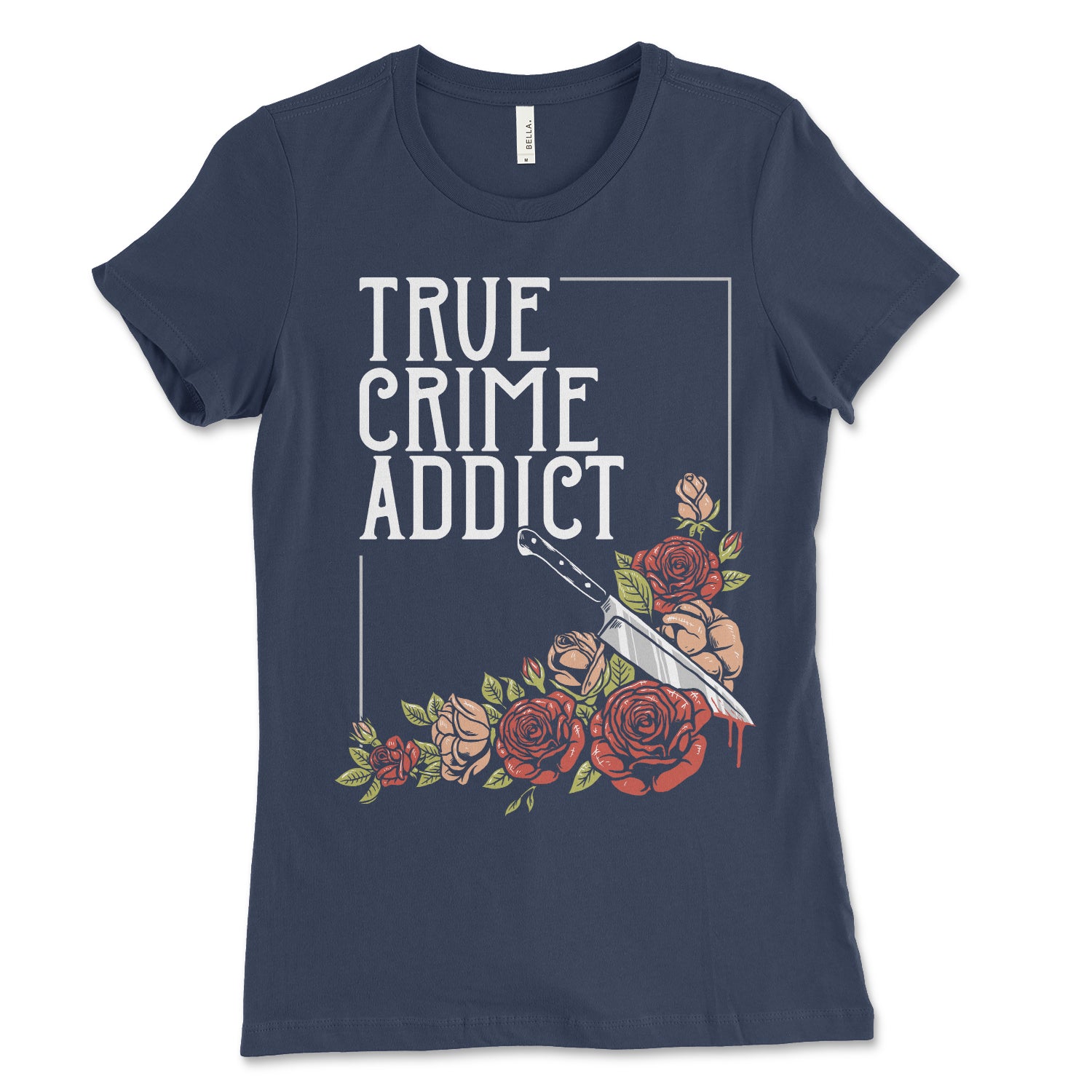 Women's True Crime Addict Shirt | Serial Killer Shop